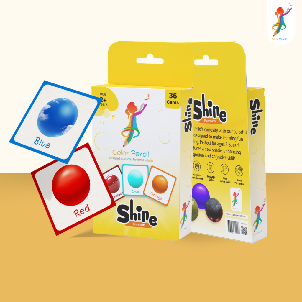 Shine Color Flashcards for Toddlers | Color Recognition